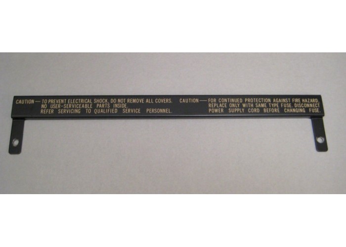 Sansui 9090 Back Panel Trim