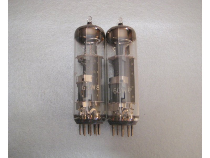 Telefunken 6GW8 / ECL86 Matched Pair Vacuum Tube