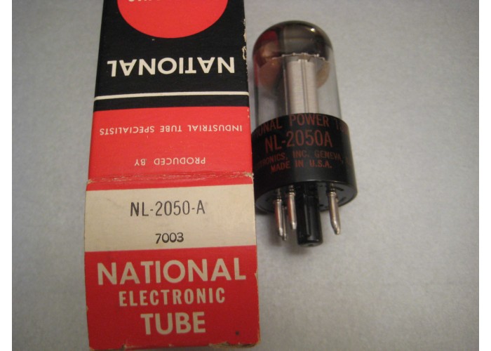 National Electronics 2050A Vacuum Tube Tested